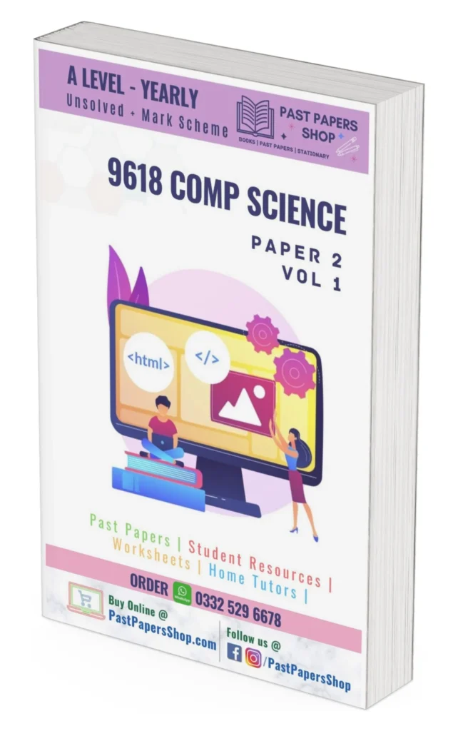 A Level Computer Science (9618) P-2 Past Papers - Past Papers | AQA ...