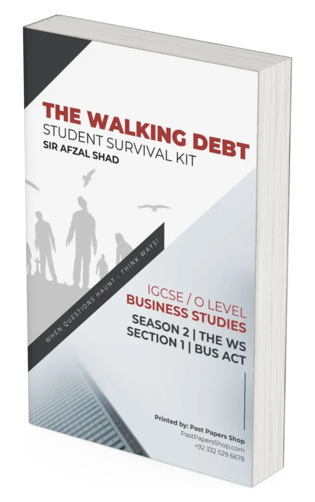 IGCSE Business (0450) Student Resource Pack - Season 2 - Unit 1 - Sir ...